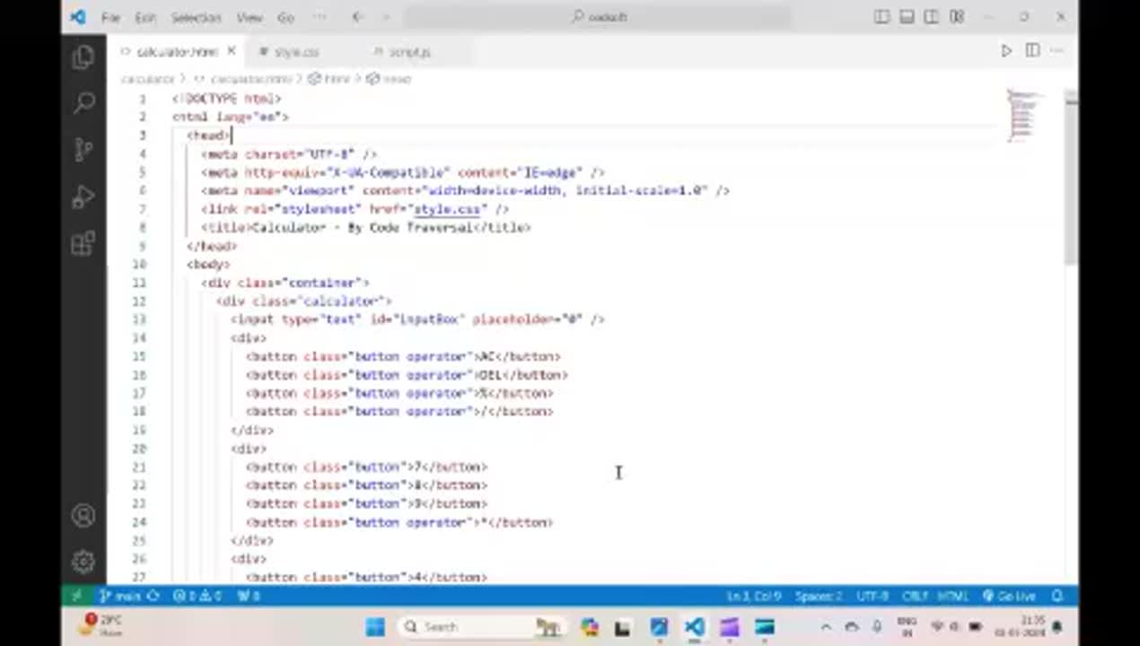 Kamapu Srinivas rao on LinkedIn: Calculator using Html ,Css , Javascript Kamapu Srinivas rao on LinkedIn: Calculator using Html ,Css , Javascript