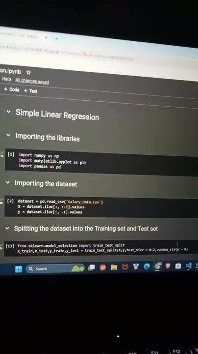 Implemented a Linear Regression Model | Ramayush Yadav posted on the ... Implemented a Linear Regression Model | Ramayush Yadav posted on the ...