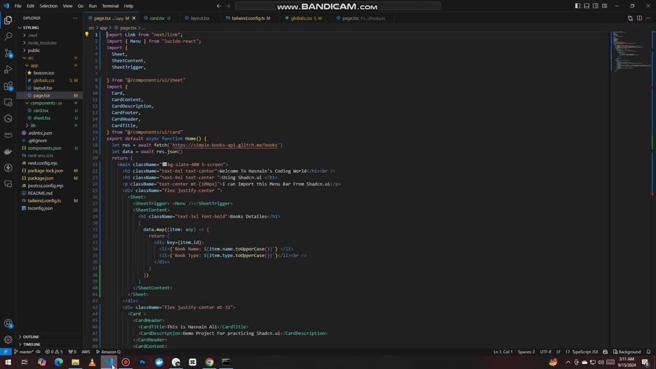 Hasnain Ali on LinkedIn: #learn_nextjs #nextjs #shadcnui # ... Hasnain Ali on LinkedIn: #learn_nextjs #nextjs #shadcnui # ...