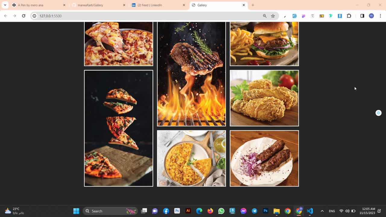 marwa radi on LinkedIn: #html #css #frontenddeveloper #gallery marwa radi on LinkedIn: #html #css #frontenddeveloper #gallery