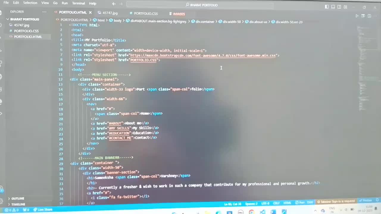 Sameeksha Varshney on LinkedIn: #bharatintern #learningjourney #webdev Sameeksha Varshney on LinkedIn: #bharatintern #learningjourney #webdev