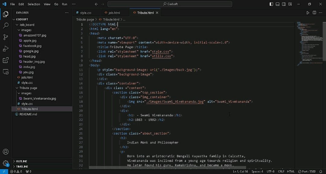 Sakshi Jadhav on LinkedIn: #codesoft Sakshi Jadhav on LinkedIn: #codesoft