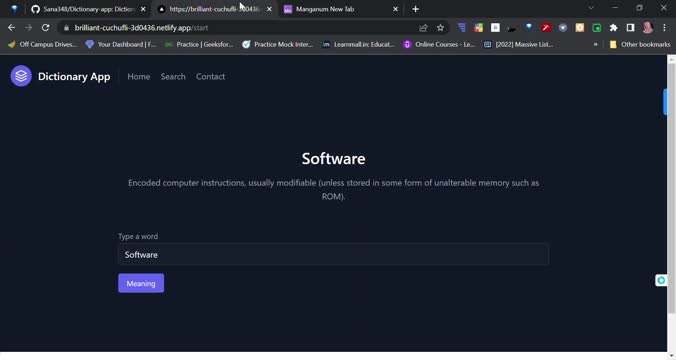 Sana Parveen on LinkedIn: #react #nextjs #dictionaryapp #webdevelopment ... Sana Parveen on LinkedIn: #react #nextjs #dictionaryapp #webdevelopment ...