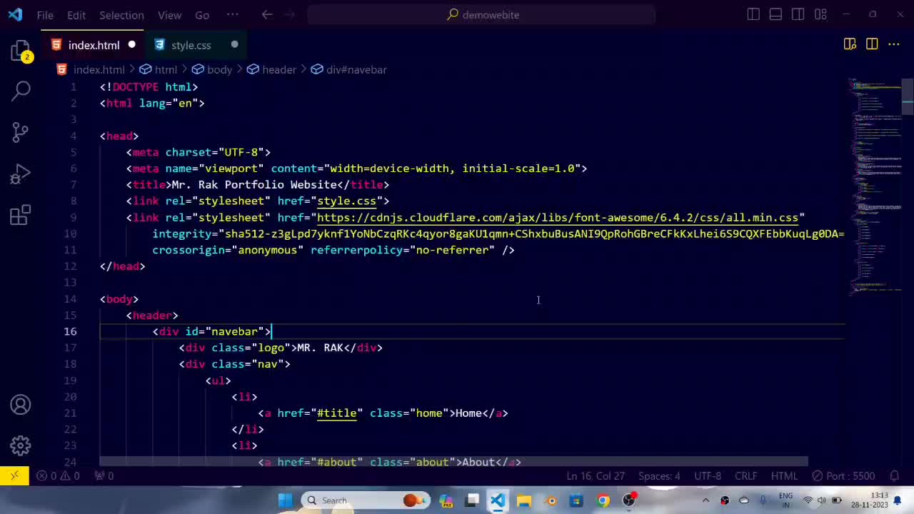 Vishal Yadav on LinkedIn: #html #css #webdevelopment Vishal Yadav on LinkedIn: #html #css #webdevelopment