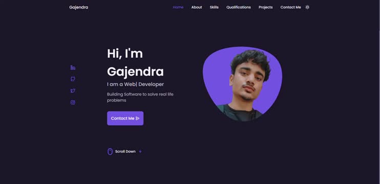 Gajendra Ingle on LinkedIn: #html #javascript #css #portfolio # ... Gajendra Ingle on LinkedIn: #html #javascript #css #portfolio # ...