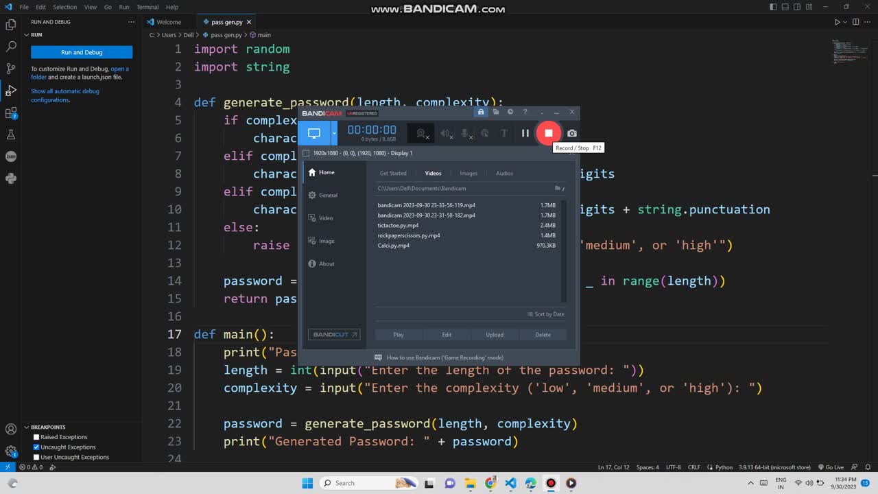 CodSoft Internship: Password generator for users | Deepanshi Mandloi ... CodSoft Internship: Password generator for users | Deepanshi Mandloi ...