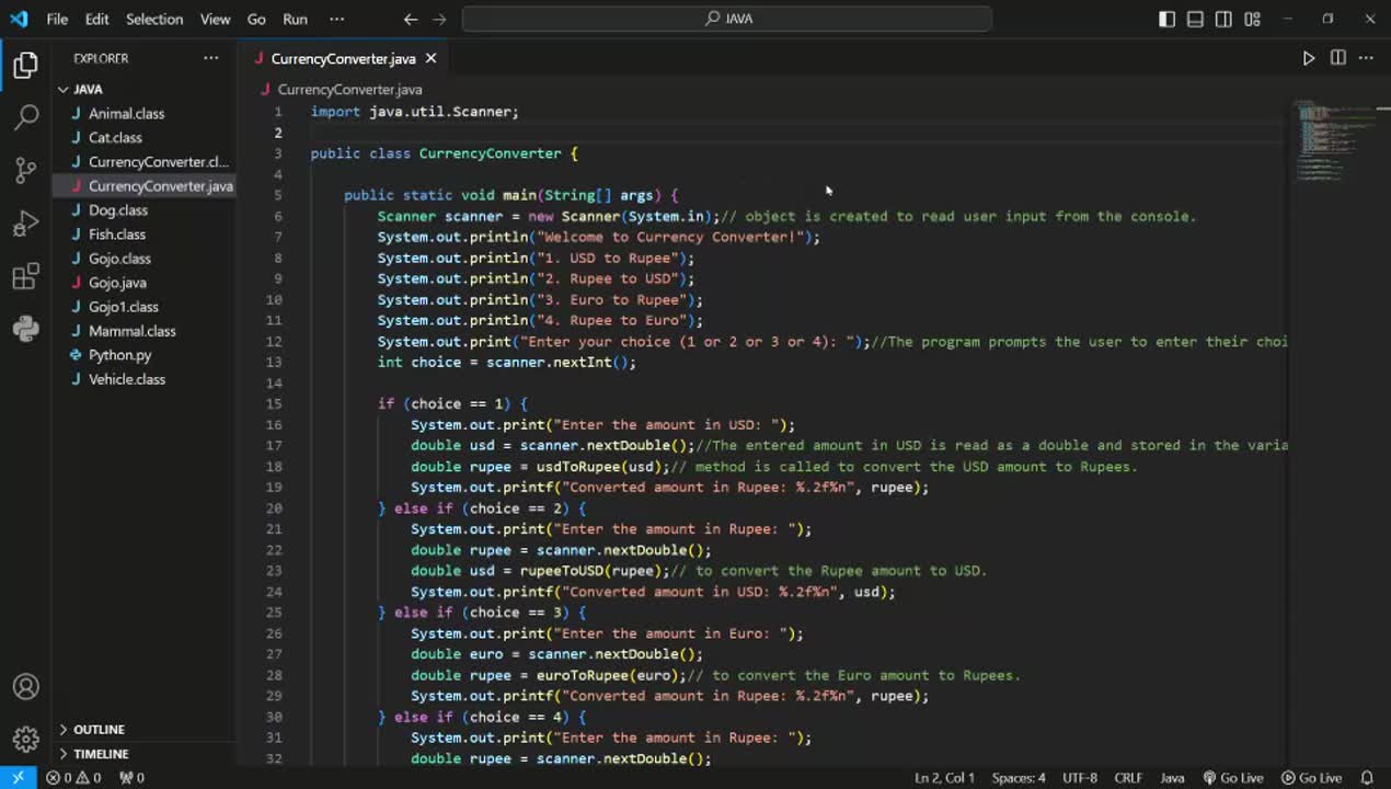 Chetan Thakur on LinkedIn: #codsoft #internship #javaprogramming Chetan Thakur on LinkedIn: #codsoft #internship #javaprogramming