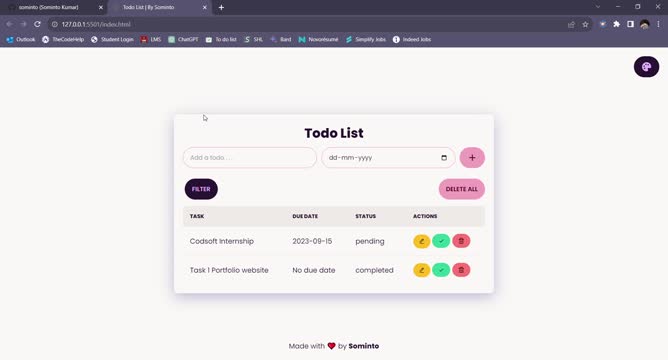 Sominto Kumar on LinkedIn: #task2 #codsoft #webdevelopment #internship ... Sominto Kumar on LinkedIn: #task2 #codsoft #webdevelopment #internship ...
