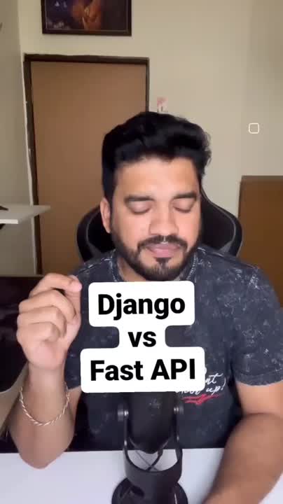 Aniruddha Chaudhari 🐍 on LinkedIn: #django #fastapi Aniruddha Chaudhari 🐍 on LinkedIn: #django #fastapi