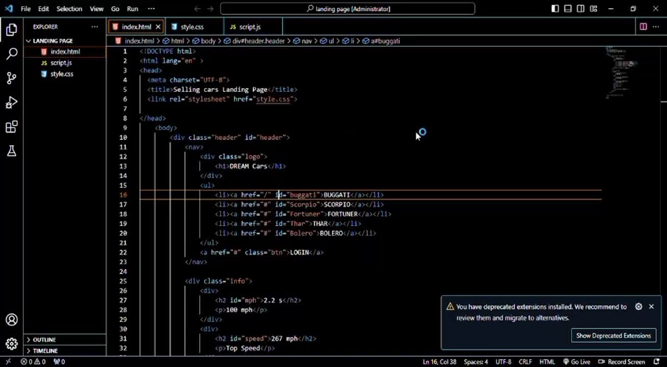 Pranali Chakor on LinkedIn: #codsoft #webdevelopment #htmlcss Pranali Chakor on LinkedIn: #codsoft #webdevelopment #htmlcss