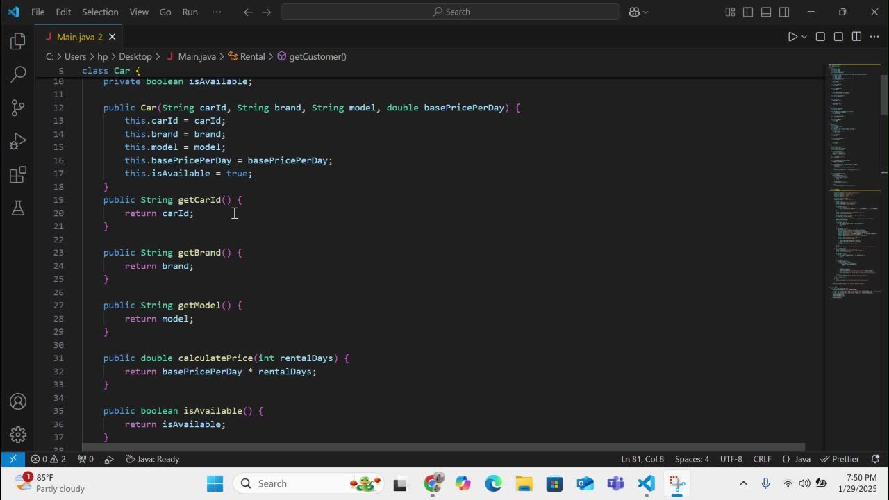 Pratik Kakade on LinkedIn: #java #oop #carrentalsystem # ... Pratik Kakade on LinkedIn: #java #oop #carrentalsystem # ...