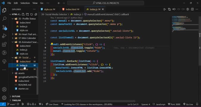 Launching Social List Panel with HTML, CSS, JavaScript | Laxman ... Launching Social List Panel with HTML, CSS, JavaScript | Laxman ...