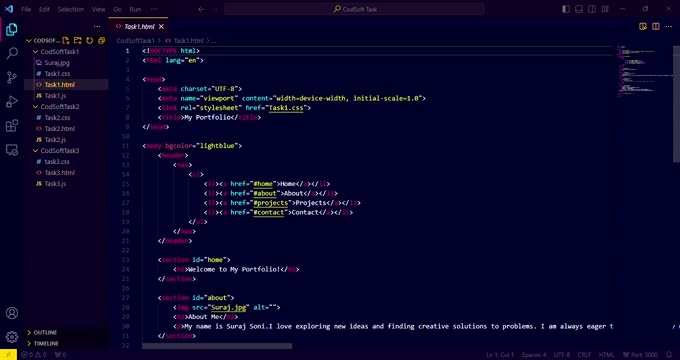 Suraj Soni on LinkedIn: #level #html #css #javascript #codsoft #codsoft ... Suraj Soni on LinkedIn: #level #html #css #javascript #codsoft #codsoft ...