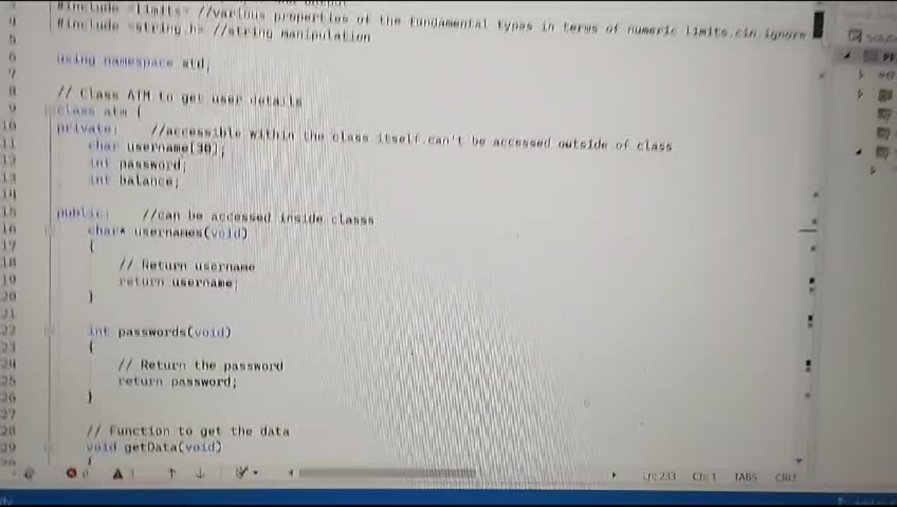 My 1st semester project on ATM Management System | Emaan Asif posted on ... My 1st semester project on ATM Management System | Emaan Asif posted on ...