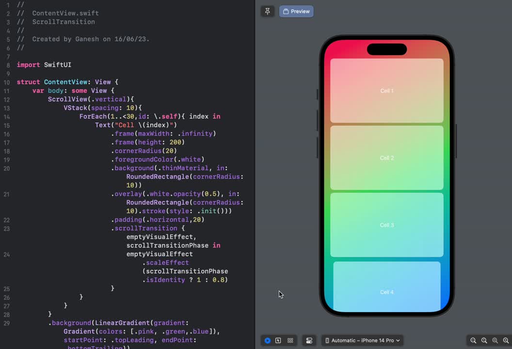 Ganesh Raju Galla on LinkedIn: #iosdev #swiftui #iosdeveloper # ... Ganesh Raju Galla on LinkedIn: #iosdev #swiftui #iosdeveloper # ...