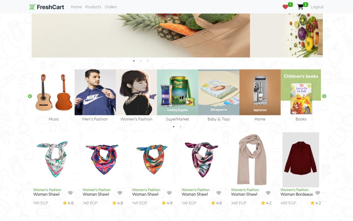 Hossam Hatem on LinkedIn: #reactjs #react #ecommerce #webdevelopment Hossam Hatem on LinkedIn: #reactjs #react #ecommerce #webdevelopment