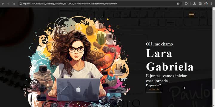 #html #css #javascript #jquery | Lara Gabriela Lopes #html #css #javascript #jquery | Lara Gabriela Lopes