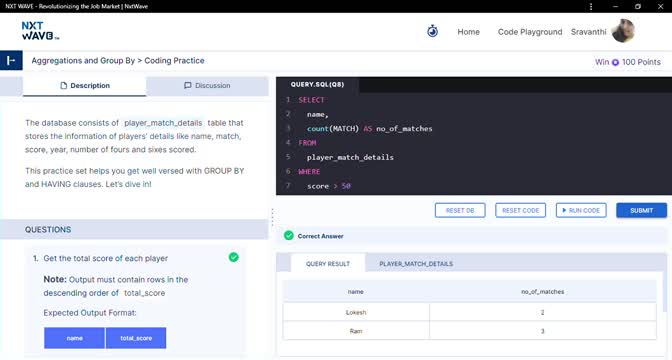 Sravanthi K. on LinkedIn: #day19 #30daysofcodechallenge #ccbp #nxtwave Sravanthi K. on LinkedIn: #day19 #30daysofcodechallenge #ccbp #nxtwave