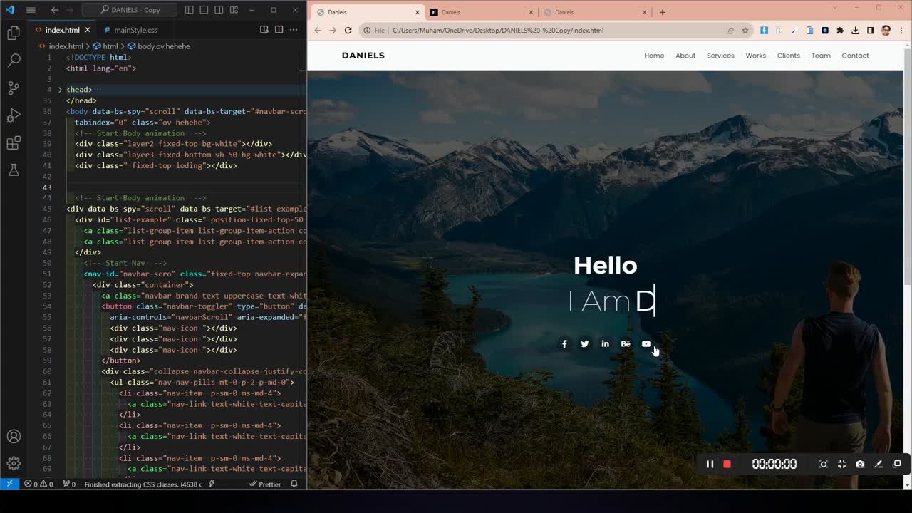 Muhamed Hajajii على LinkedIn: #webdevelopment #html #css #bootstrap5 # ... Muhamed Hajajii على LinkedIn: #webdevelopment #html #css #bootstrap5 # ...