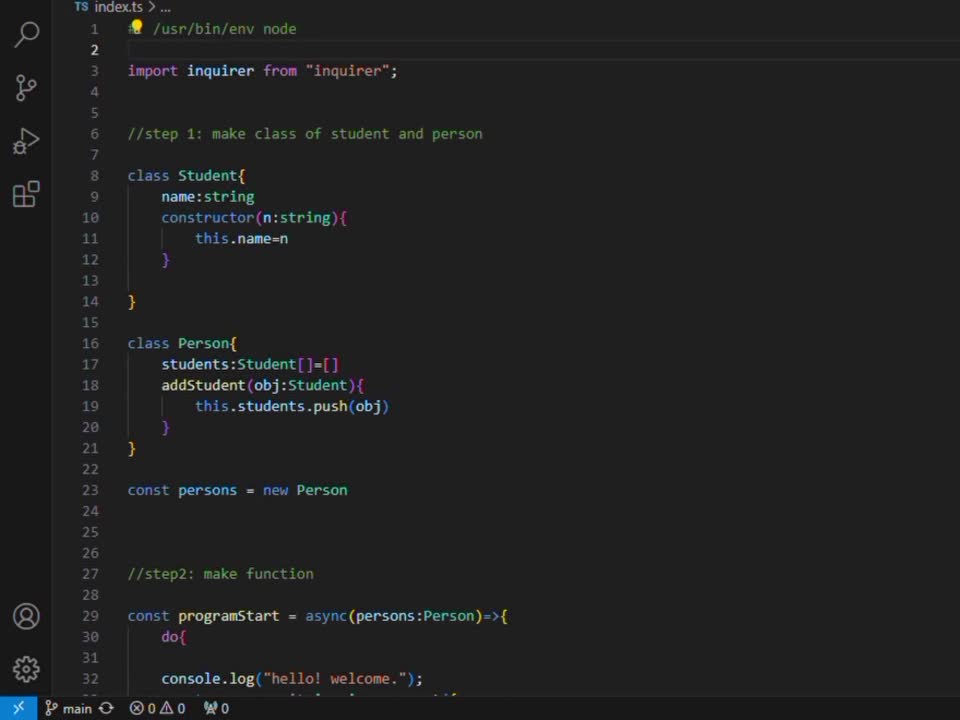 Muhammad Shezan on LinkedIn: #typescript #giaic #coding Muhammad Shezan on LinkedIn: #typescript #giaic #coding