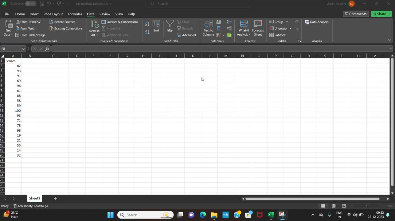 New video: Summary Statistics Video by TechnoHacks | Aaditi Sawant ... New video: Summary Statistics Video by TechnoHacks | Aaditi Sawant ...