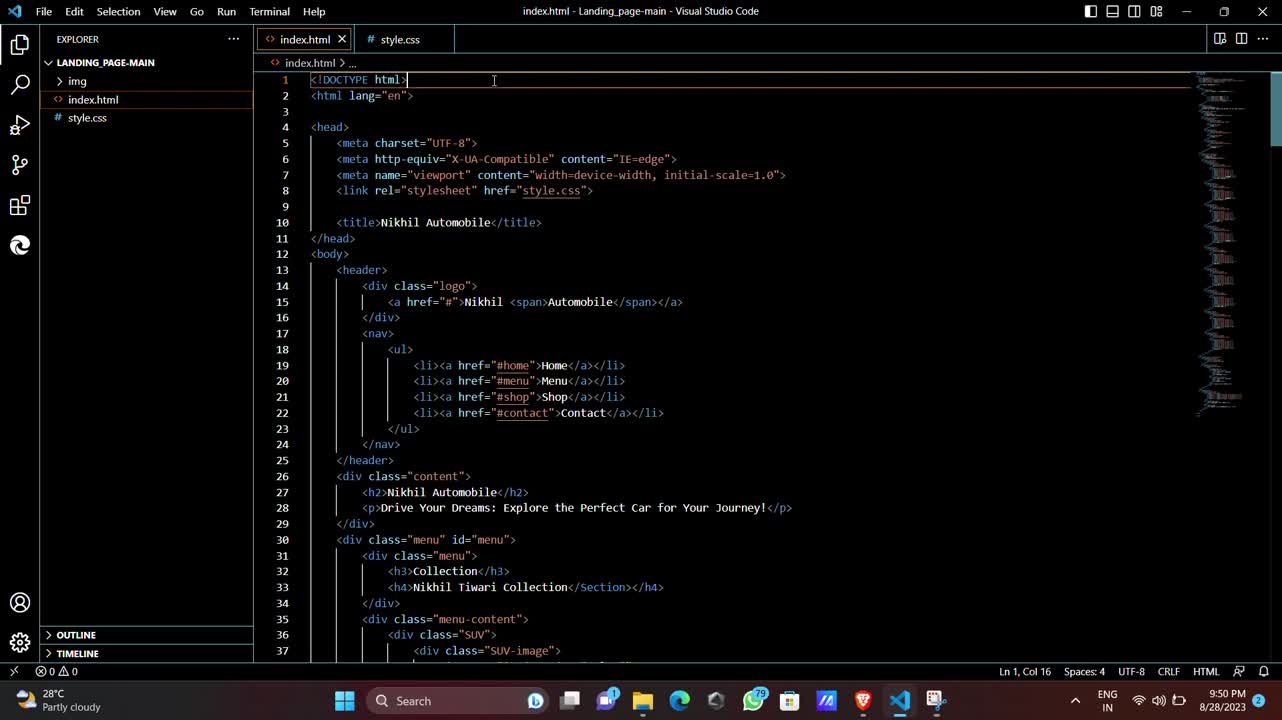 Nikhil Tiwari on LinkedIn: #codsoft #internship #webdevelopment # ... Nikhil Tiwari on LinkedIn: #codsoft #internship #webdevelopment # ...