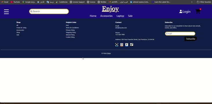 Ahmed Osama on LinkedIn: #ecommerce #reactjs #nodejs #webdevelopment Ahmed Osama on LinkedIn: #ecommerce #reactjs #nodejs #webdevelopment