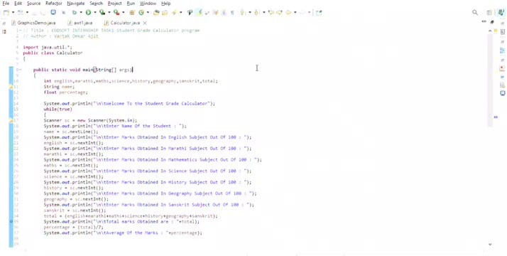 Omkar Vartak on LinkedIn: #codsoft #internship #programming Omkar Vartak on LinkedIn: #codsoft #internship #programming