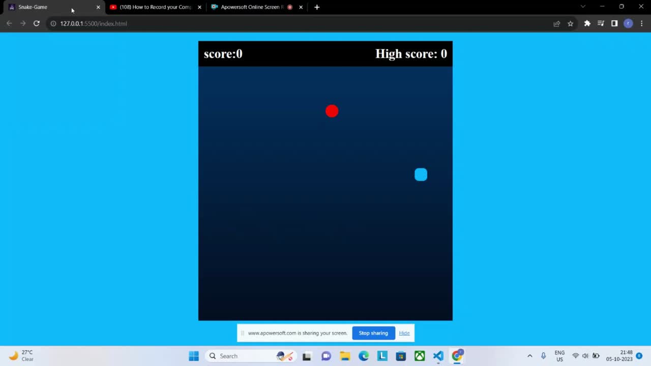 Odedara Ranjeet on LinkedIn: #snakegame #html #css #javascript # ... Odedara Ranjeet on LinkedIn: #snakegame #html #css #javascript # ...