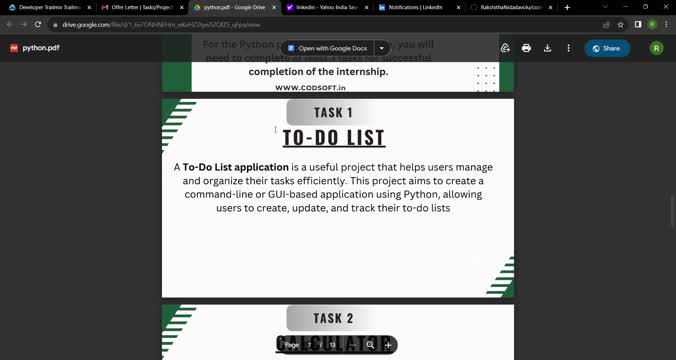 Completed task1 in codsoft internship | Rakshitha Nidadavolu posted on ... Completed task1 in codsoft internship | Rakshitha Nidadavolu posted on ...