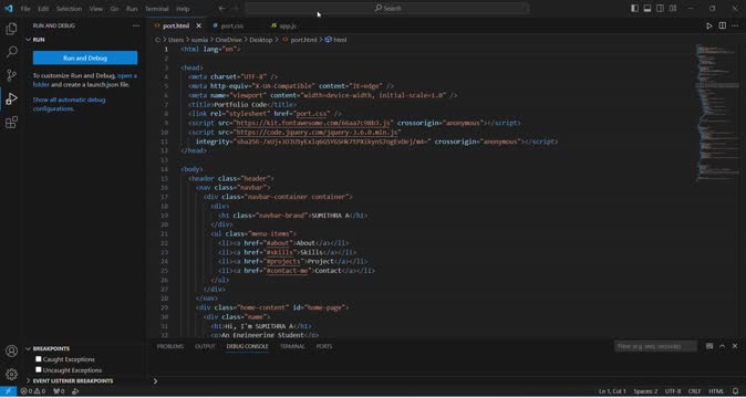 Finished a website at Codsoft with HTML, CSS, and JavaScript | Sumithra ... Finished a website at Codsoft with HTML, CSS, and JavaScript | Sumithra ...