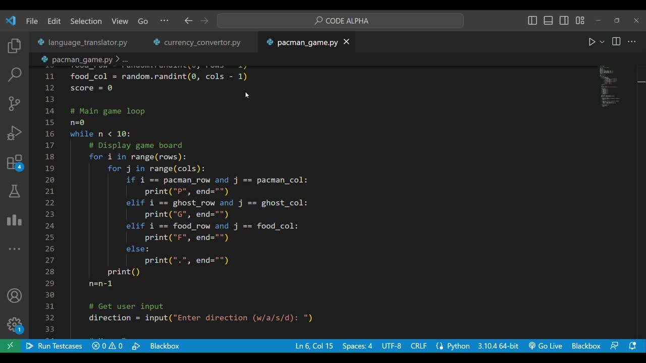Darshan Badgujar on LinkedIn: #codealpha #python #pythoninternship Darshan Badgujar on LinkedIn: #codealpha #python #pythoninternship