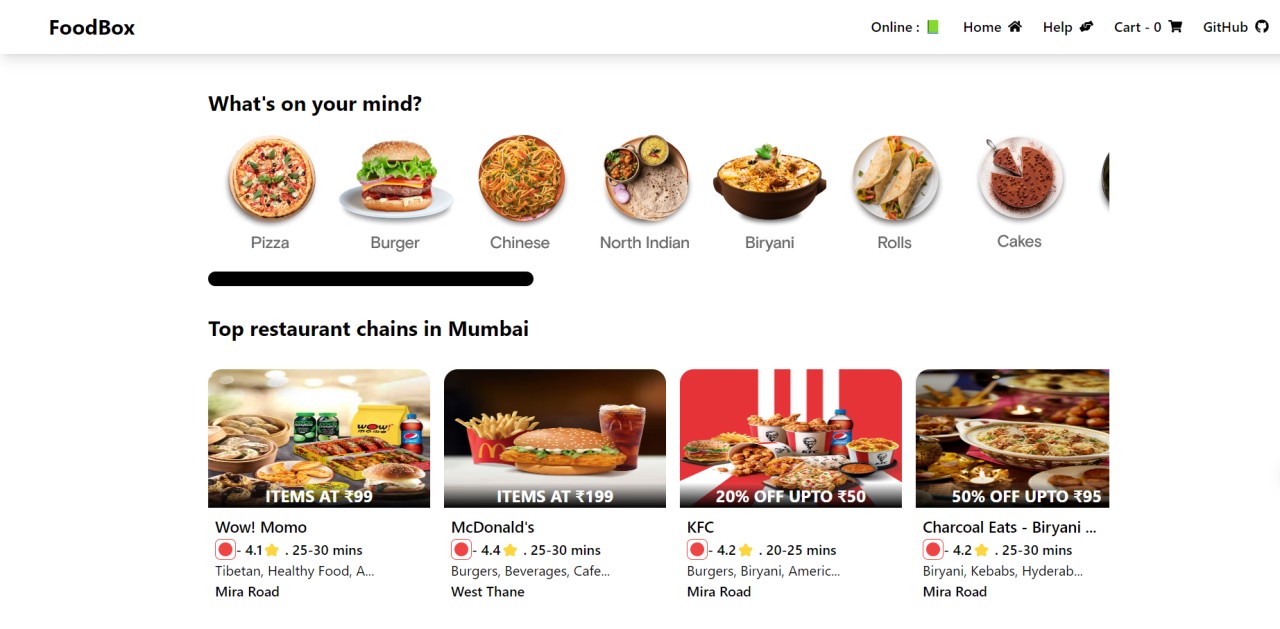 Launching FoodBox app with React.js and Tailwind CSS | Rajan Gupta ... Launching FoodBox app with React.js and Tailwind CSS | Rajan Gupta ...
