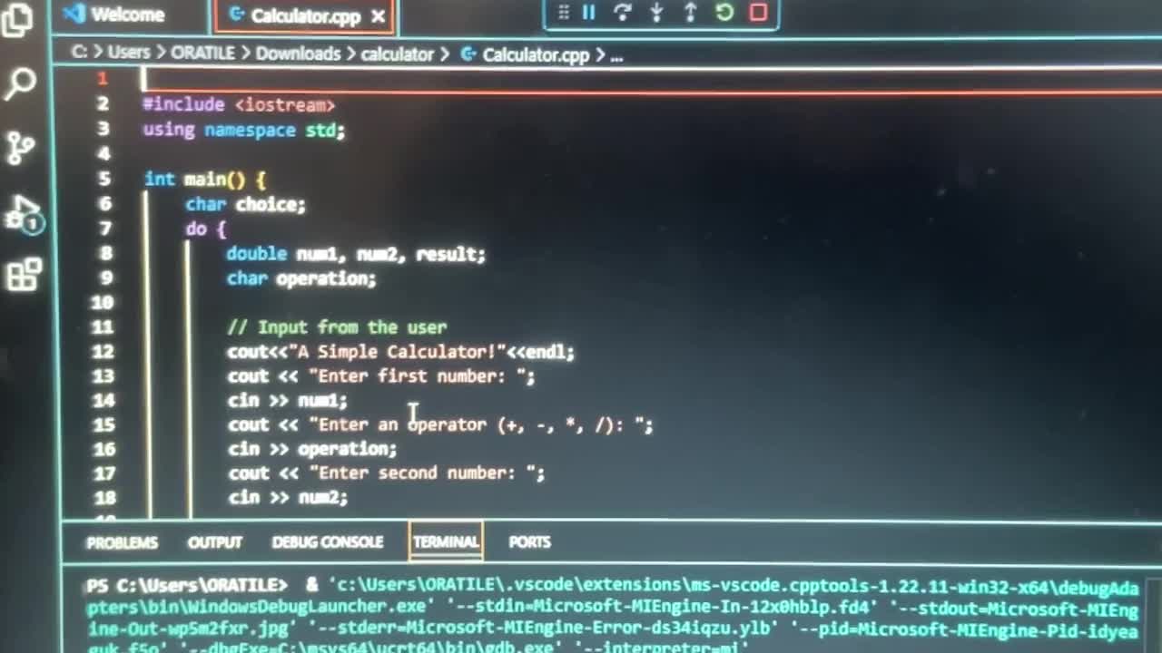 Oratile Masetla on LinkedIn: #cplusplus #codsoft #internship # ... Oratile Masetla on LinkedIn: #cplusplus #codsoft #internship # ...