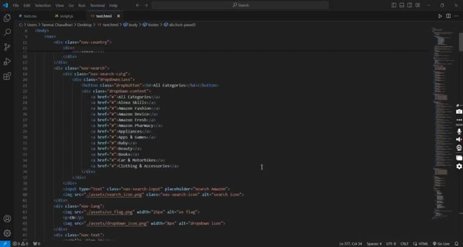 Tanmai Chaudhari on LinkedIn: #amazonclone #html #css #javascript # ... Tanmai Chaudhari on LinkedIn: #amazonclone #html #css #javascript # ...