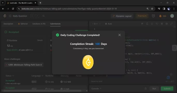 Deepika Soni on LinkedIn: #coding #leetcodestreak #100daysofcode #leetcode Deepika Soni on LinkedIn: #coding #leetcodestreak #100daysofcode #leetcode