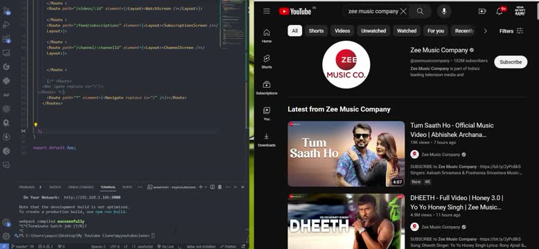 Youtube clone completed #100daysofcode | Aayush Kumar posted on the ... Youtube clone completed #100daysofcode | Aayush Kumar posted on the ...