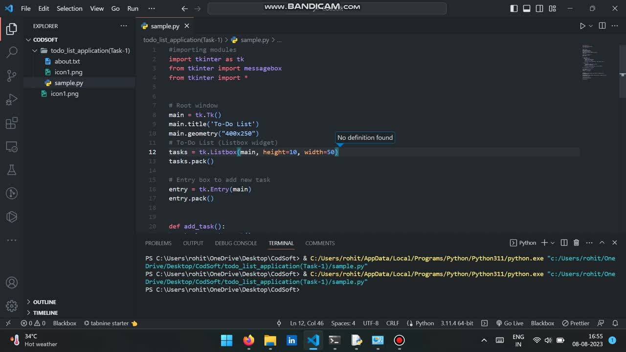 Rohit Kumar Yadav on LinkedIn: #internship #pythonprogramming #codsoft Rohit Kumar Yadav on LinkedIn: #internship #pythonprogramming #codsoft