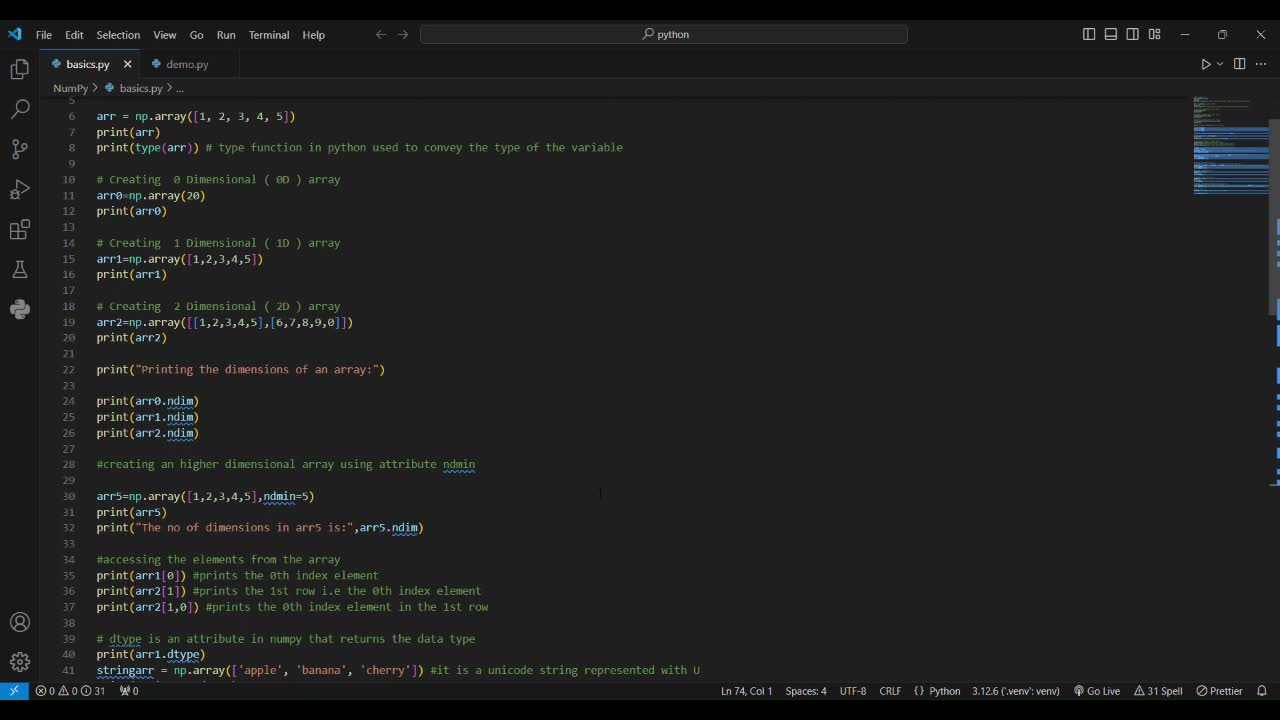 Sripad Aadi on LinkedIn: #machinelearning #ai #numpy #pythonprogramming ... Sripad Aadi on LinkedIn: #machinelearning #ai #numpy #pythonprogramming ...