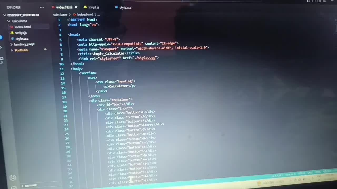 Vishal Sagar on LinkedIn: #webdevelopment #codsoftinternship #codsoft Vishal Sagar on LinkedIn: #webdevelopment #codsoftinternship #codsoft