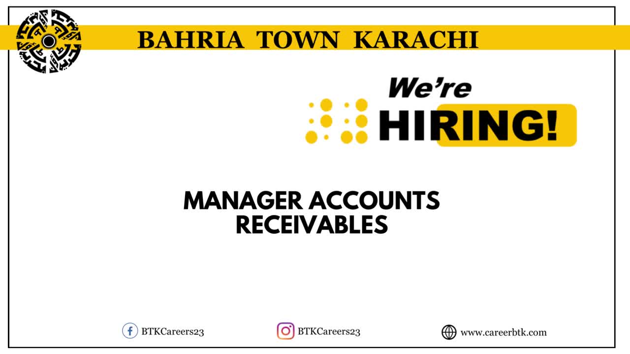 SARMAD ALI on LinkedIn: #hiring #manageraccounts #accounts #receivables ... SARMAD ALI on LinkedIn: #hiring #manageraccounts #accounts #receivables ...