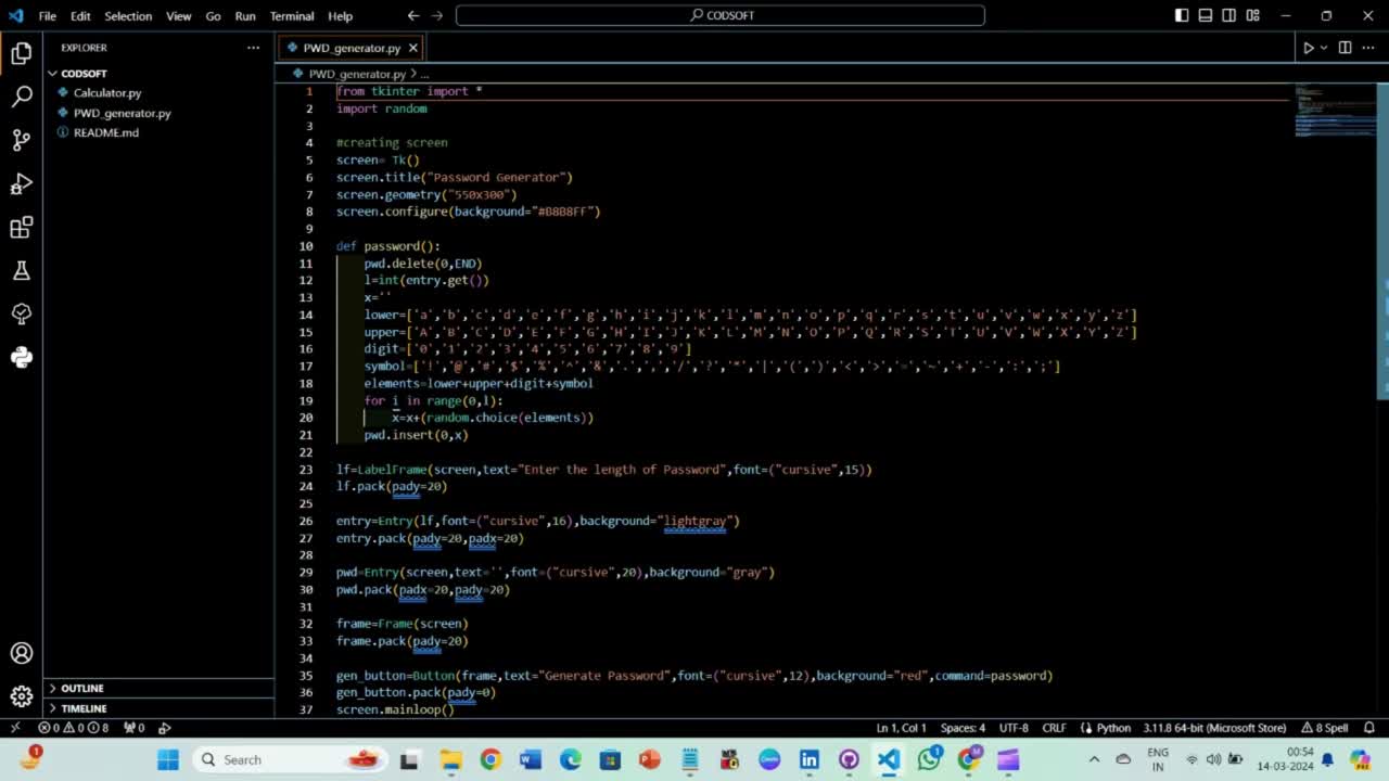 Completed a password generator project with Python | Mimansha Kaur ... Completed a password generator project with Python | Mimansha Kaur ...