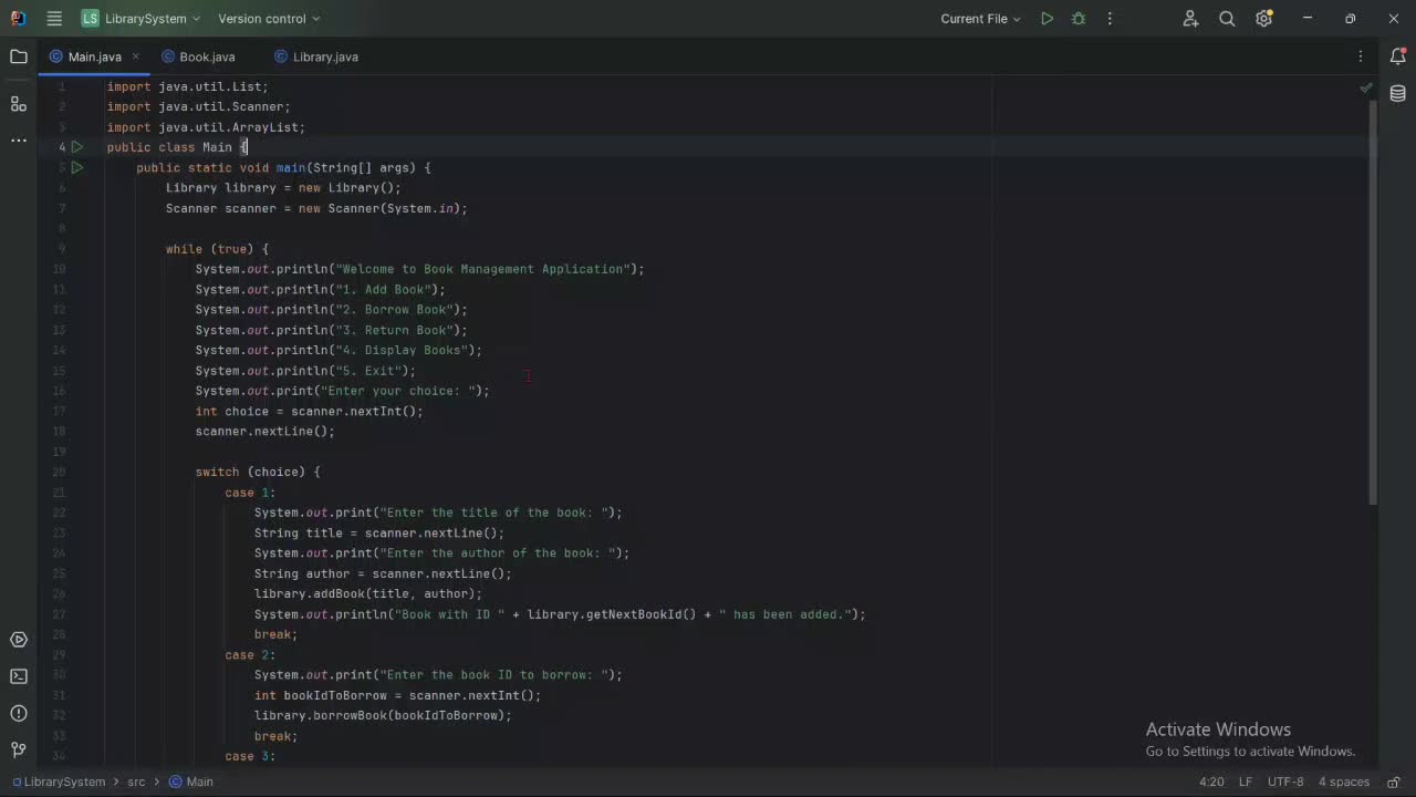 How I built a library management system in Java | Eman Mohammed posted ... How I built a library management system in Java | Eman Mohammed posted ...