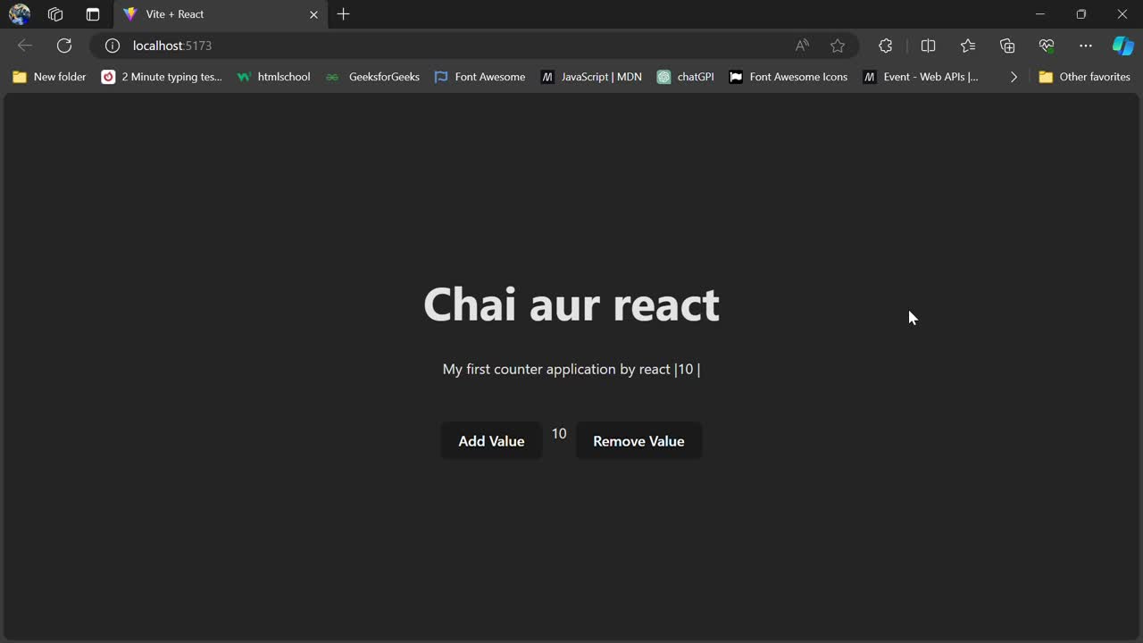 Mohd Atir on LinkedIn: #reactjs #reactdeveloper #chaiaurreact Mohd Atir on LinkedIn: #reactjs #reactdeveloper #chaiaurreact