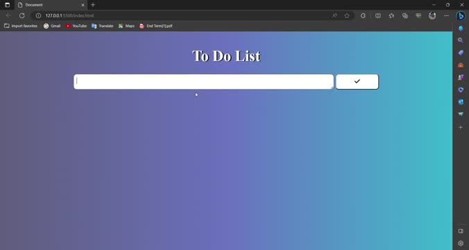 Devendra Kumar on LinkedIn: #intrernship #task2 #todolist # ... Devendra Kumar on LinkedIn: #intrernship #task2 #todolist # ...