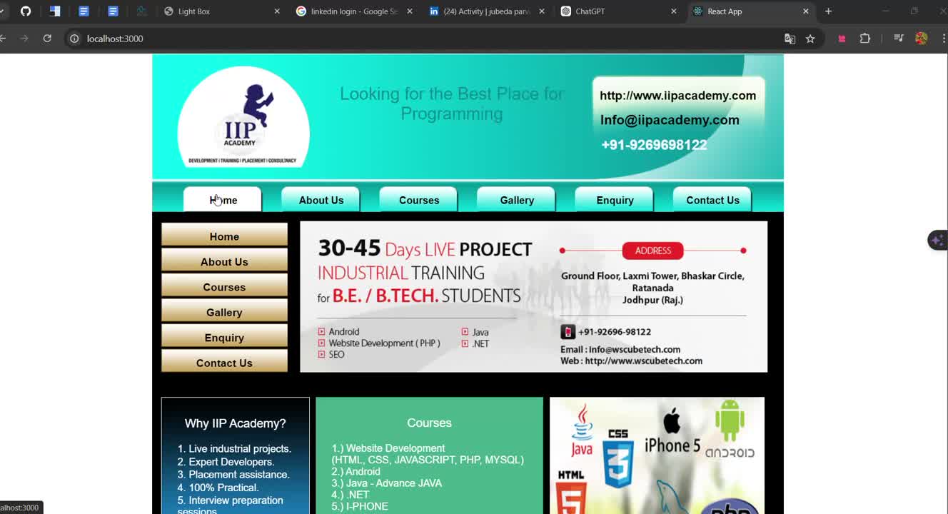 jubeda parveen on LinkedIn: #react #bootstrap #webdevelopment jubeda parveen on LinkedIn: #react #bootstrap #webdevelopment