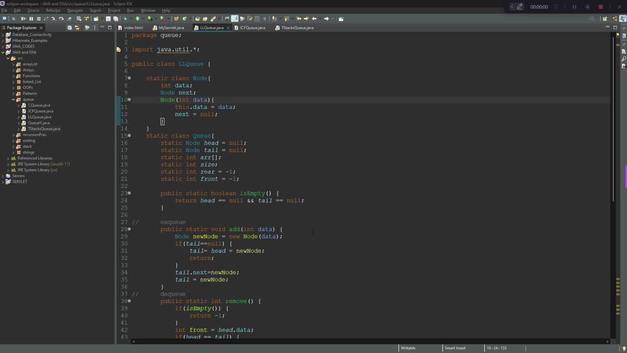 Exploring Queue Implementations in Java | Ronit Kene posted on the ... Exploring Queue Implementations in Java | Ronit Kene posted on the ...