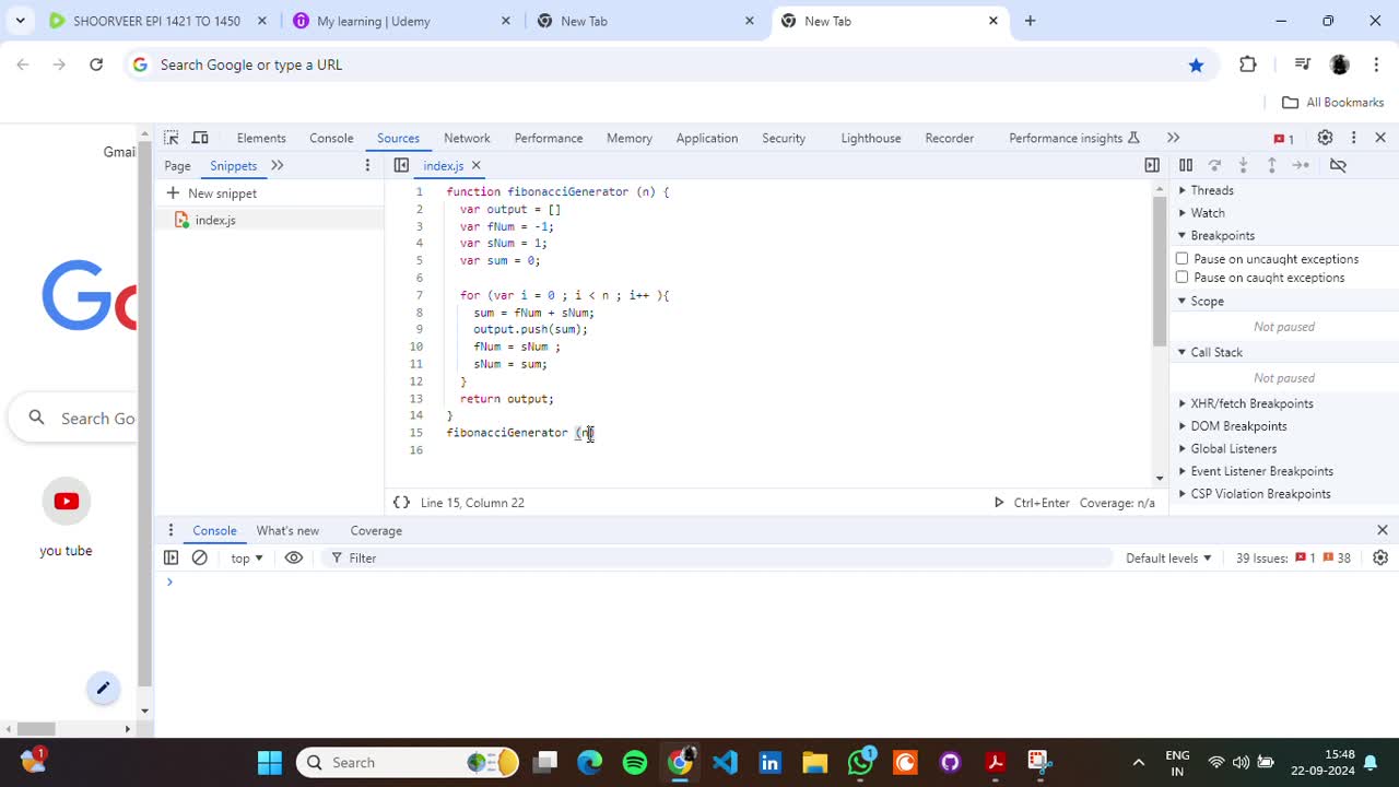 Rajveer Singh Pall on LinkedIn: #javascript #coding #fibonacci # ... Rajveer Singh Pall on LinkedIn: #javascript #coding #fibonacci # ...