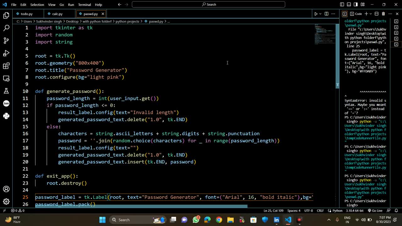 #codsoft #python | PRERNA ANAND #codsoft #python | PRERNA ANAND