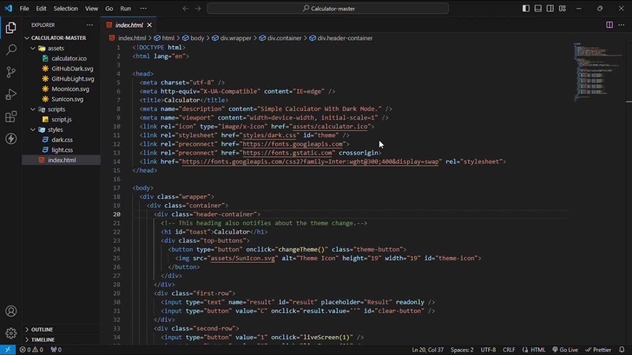 Rahul Saini on LinkedIn: Made a Minimal Calculator using Html, Css and ... Rahul Saini on LinkedIn: Made a Minimal Calculator using Html, Css and ...
